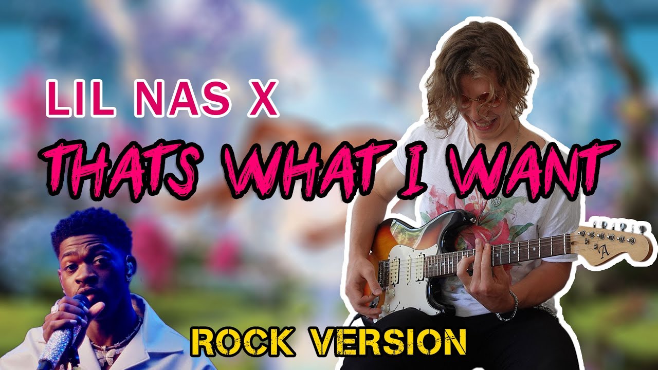 Lil Nas X - THATS WHAT I WANT (Pop Punk Cover) - YouTube