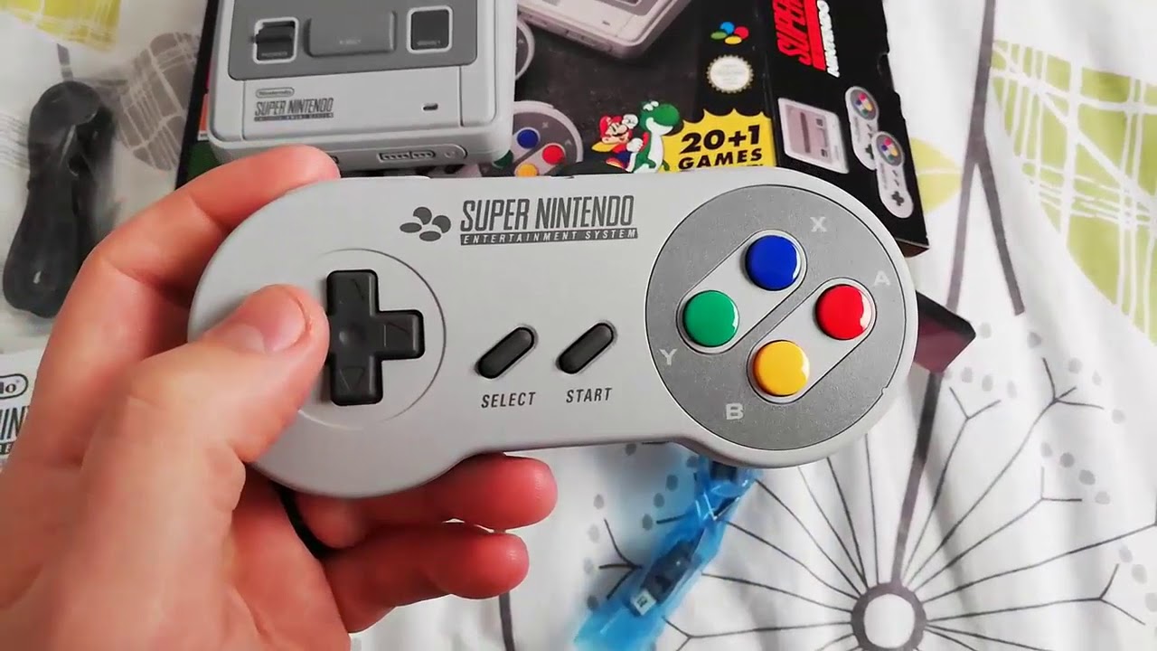 SNES Nintendo Classic Mini: Super Nintendo Entertainment System ...