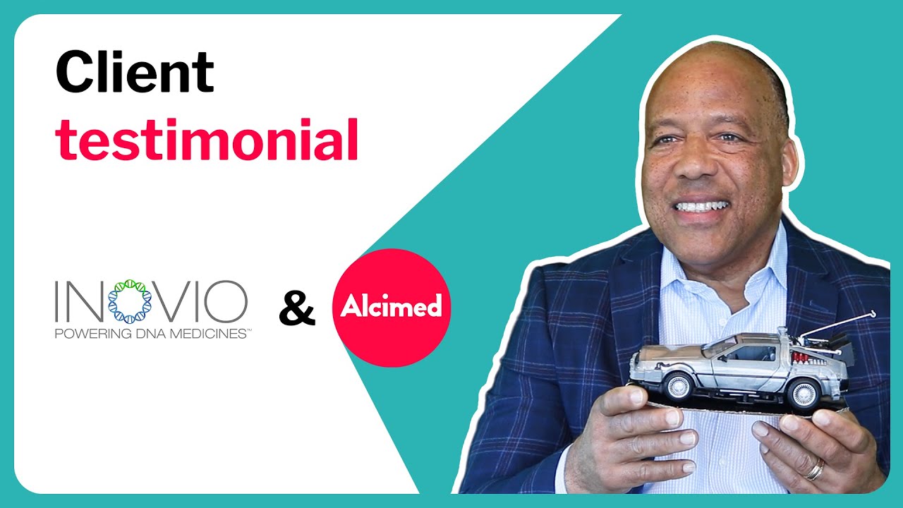 Inovio Pharmaceuticals x Alcimed - Testimonial from Mark Twyman - YouTube