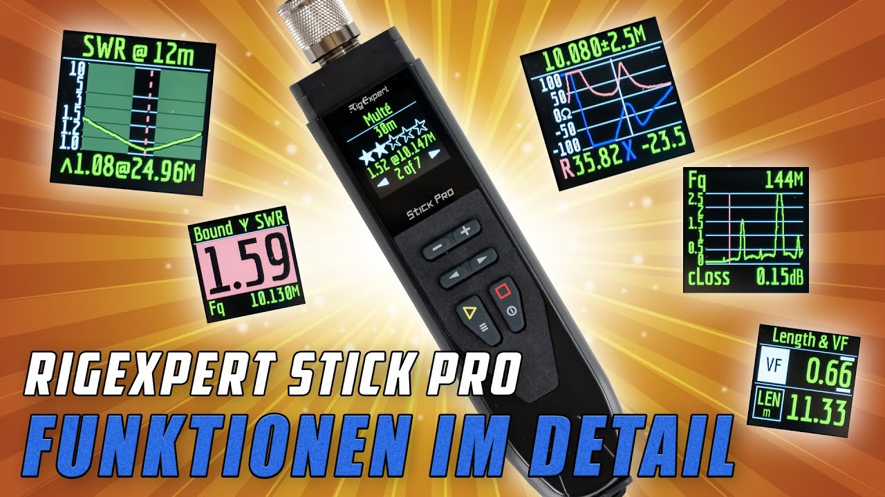 RigExpert Stick Pro 📈 #02 Funktionen im Detail - YouTube