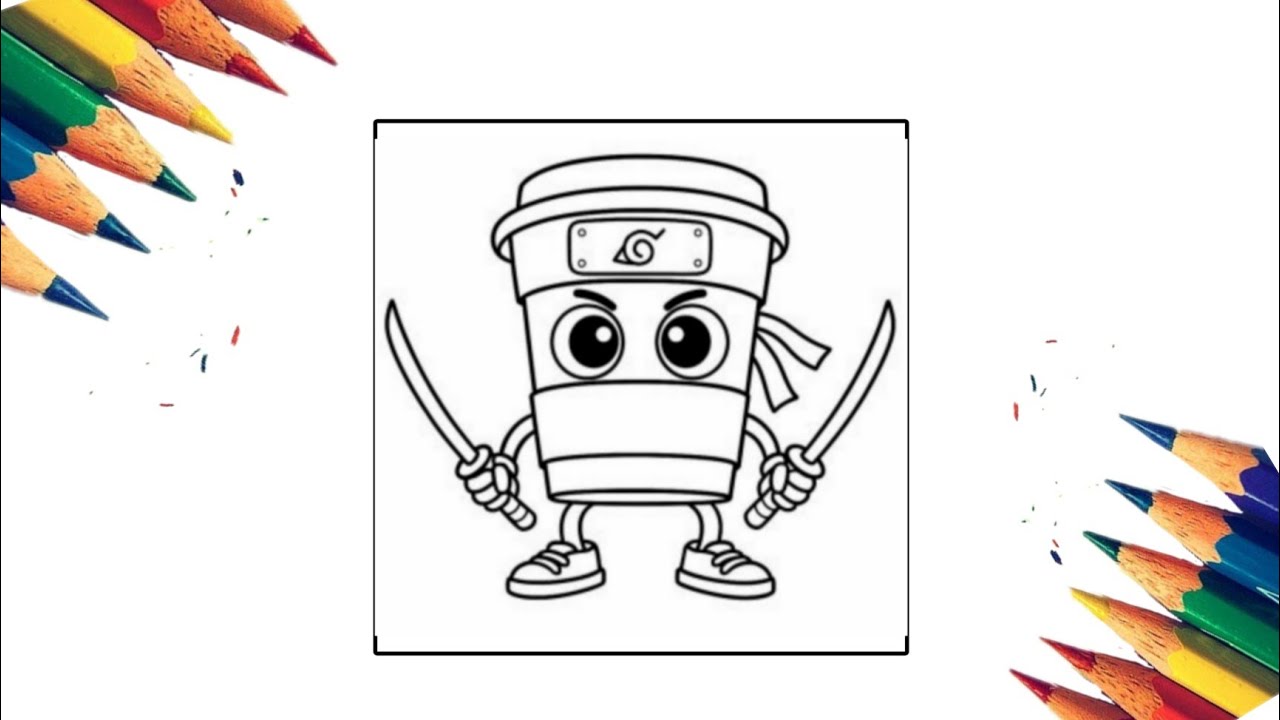 Cappuccino Assassino Coloring Page | Crazy Italian Animal Art - YouTube