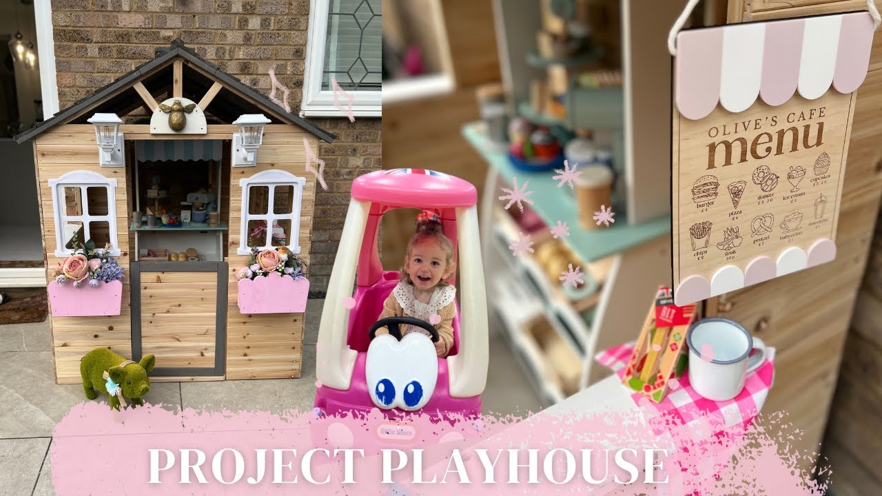 PROJECT PLAYHOUSE - KIDS PLAYHOUSE MAKEOVER! - YouTube