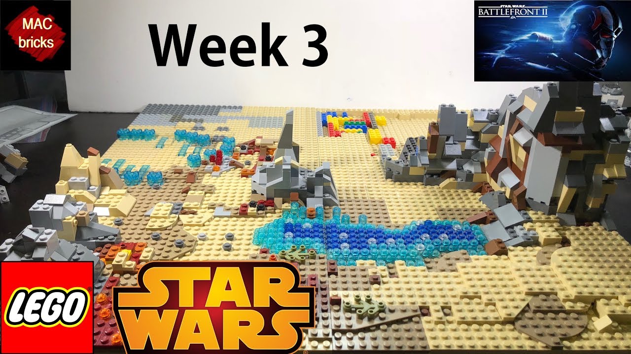 LEGO STAR WARS Battlefront 2 MOC Building Pilio: Week 3 - YouTube