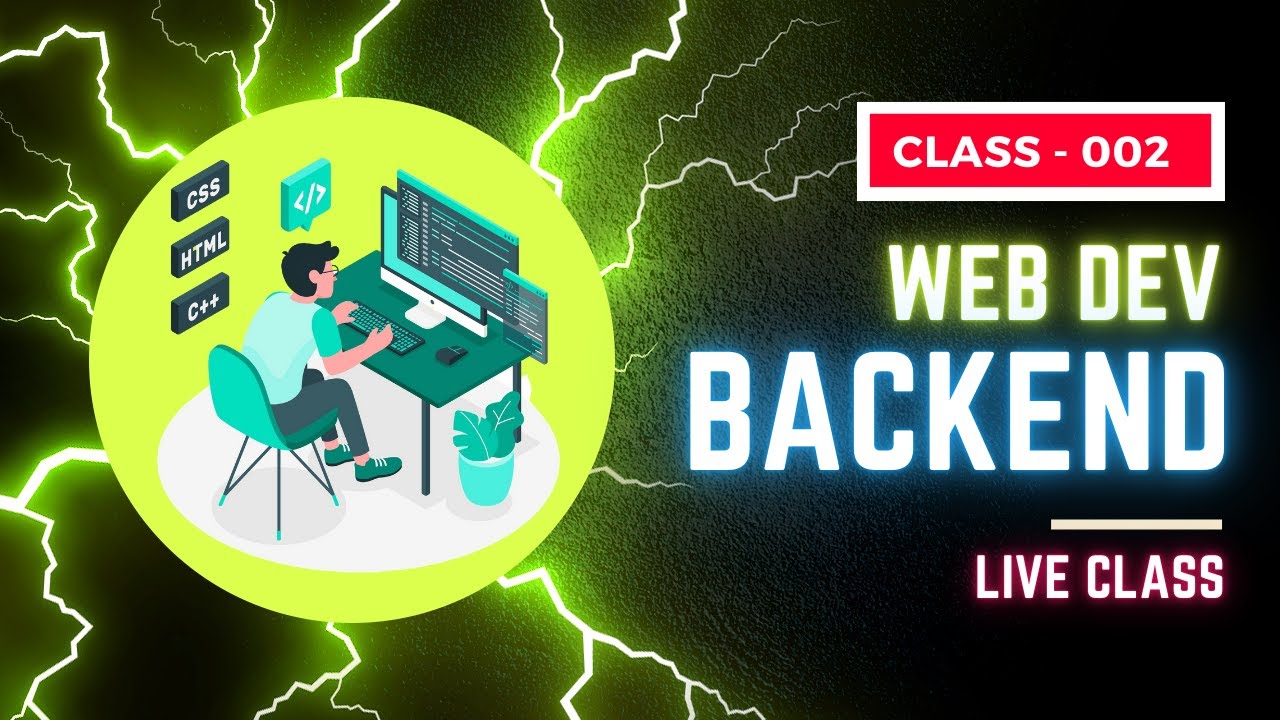 🔥 Backend Development Class - Day 2 | IP Addresses, Servers & HTTP Servers Explained! - YouTube