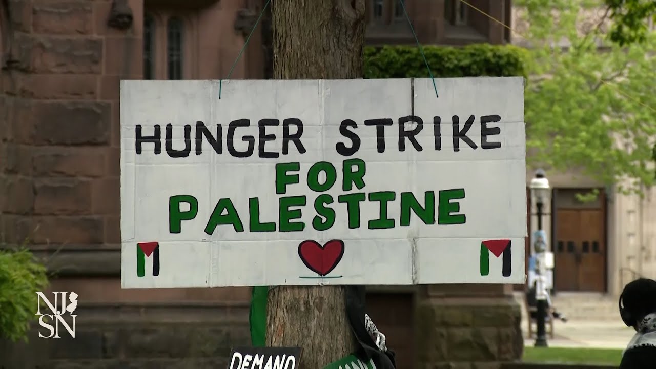 Princeton University students continue hunger strike - YouTube