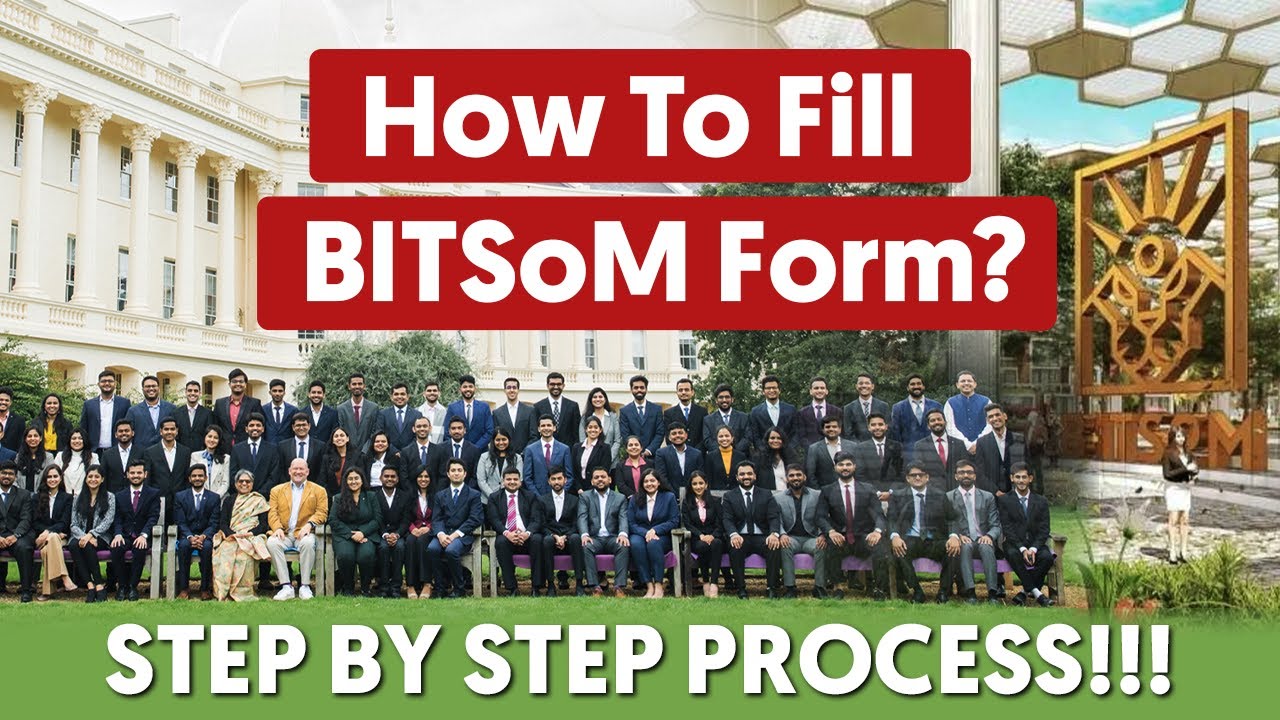 BITS School of Management | How to fill BITSoM MBA form? No minimum ...