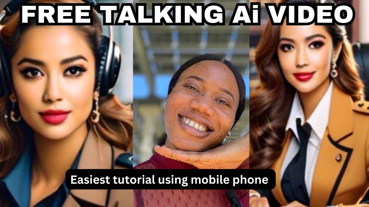 How To Create A Free Talking Ai Video/Avatar:Step by Step - YouTube