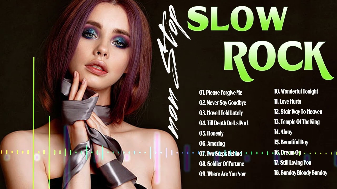 Slow Rock Remix 📻 Scorpions, Bon Jovi, The Eagles, Aerosmith, U2, Led ...