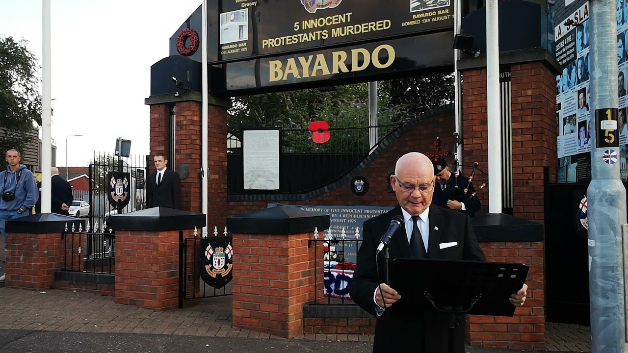 BAYARDO BOMBING MEMORIAL SERVICE 13TH AUGUST 2021 - YouTube