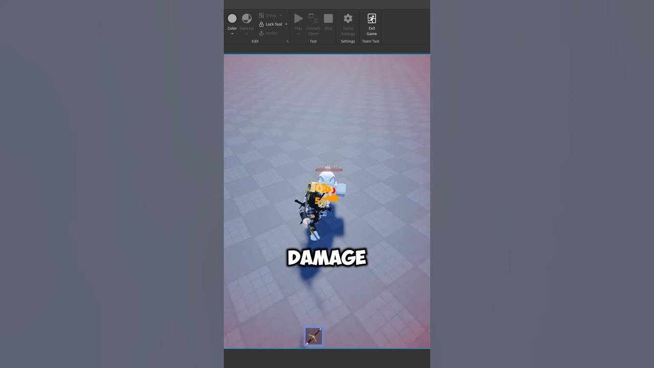 How to make damage indicator in roblox studio tutorial #robloxstudiotutorial #robloxstudio - YouTube