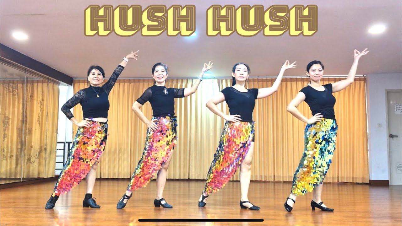 Hush Hush Line Dance. Danced by, Sun Rise BLD. #sunrisebld - YouTube