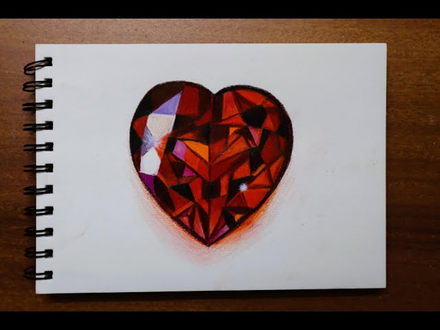 Red Heart Sketch