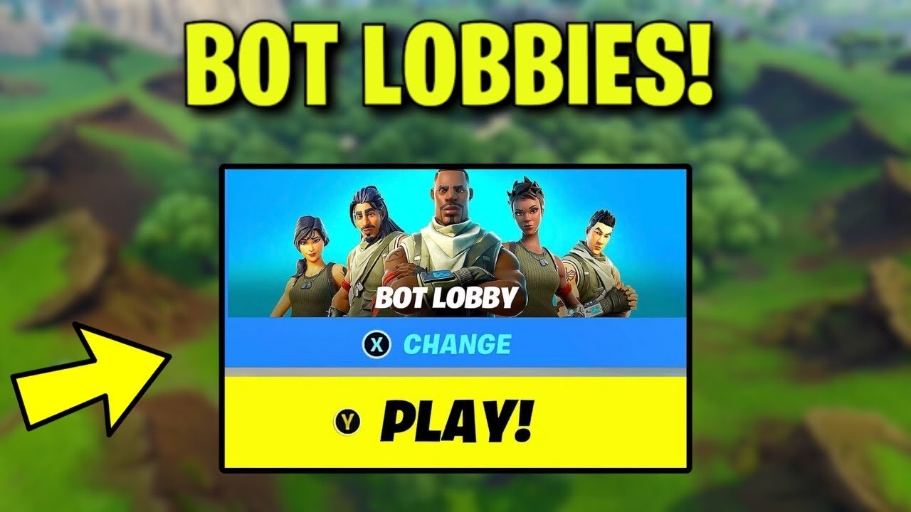 How to GET BOT LOBBIES in FORTNITE CHAPTER 1 SEASON 4 OG! (Easy ...