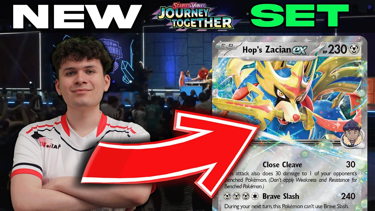 NEW Pokemon TCG Set Journey Together Set Review! - YouTube