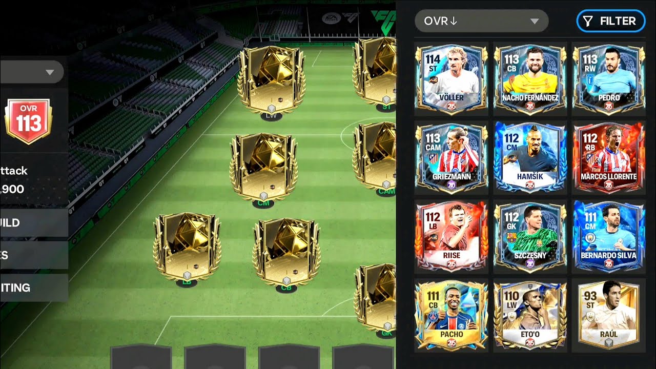 Create the strongest formation 113 in FC Mobile ☠️ - YouTube