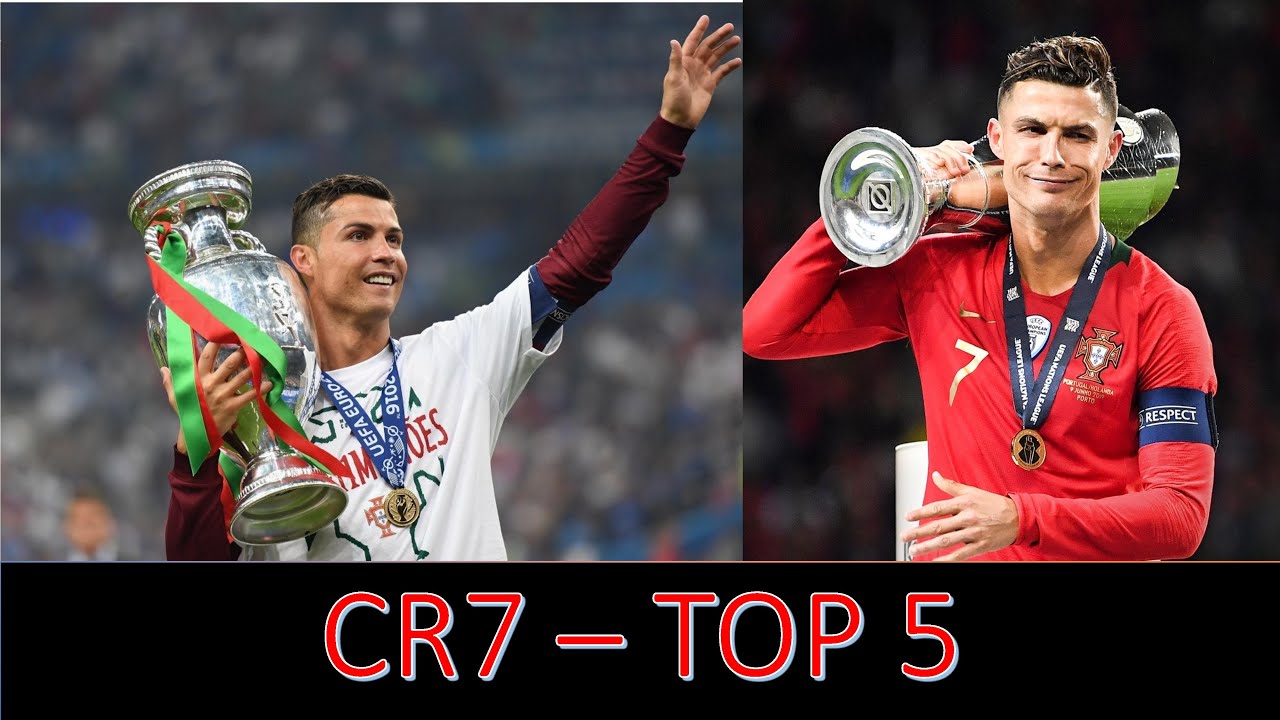 Cristiano Ronaldo (CR7) Top Five Moments - YouTube