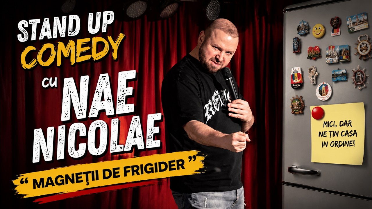 Stand Up Comedy | Magnetii De Frigider by Nae Nicolae - YouTube