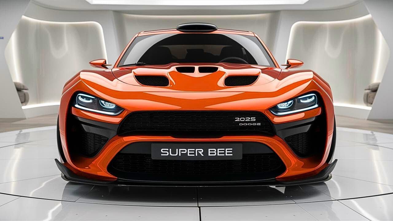 NEW 2025 Dodge Super Bee Facelift Official Reveal - The Ultimate Muscle ...
