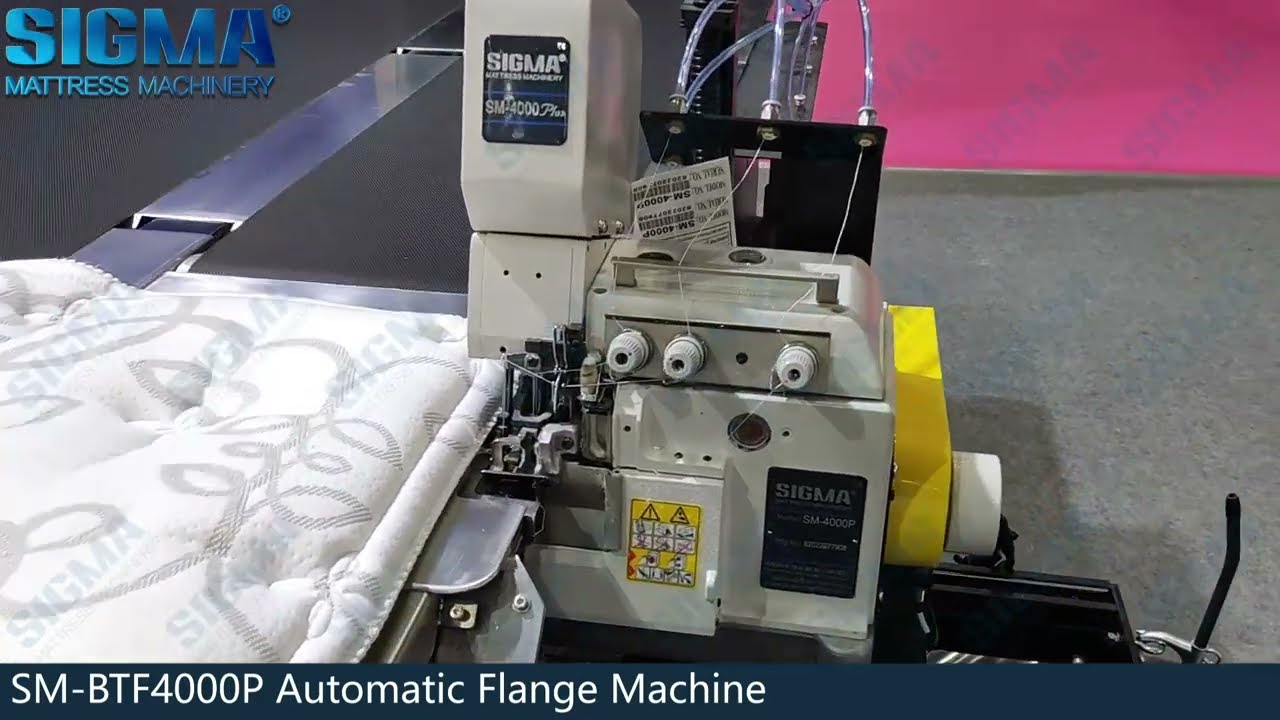 SIGMA SM-BTF4000plus Automatic Flange Machine - YouTube