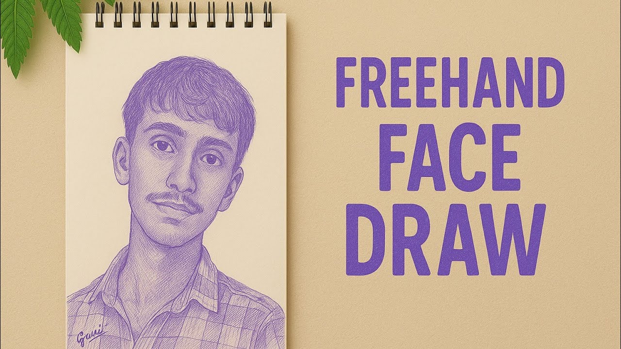 Free hai face kaise banaye ..?? || full drawing tutorial 😱🔥 - YouTube