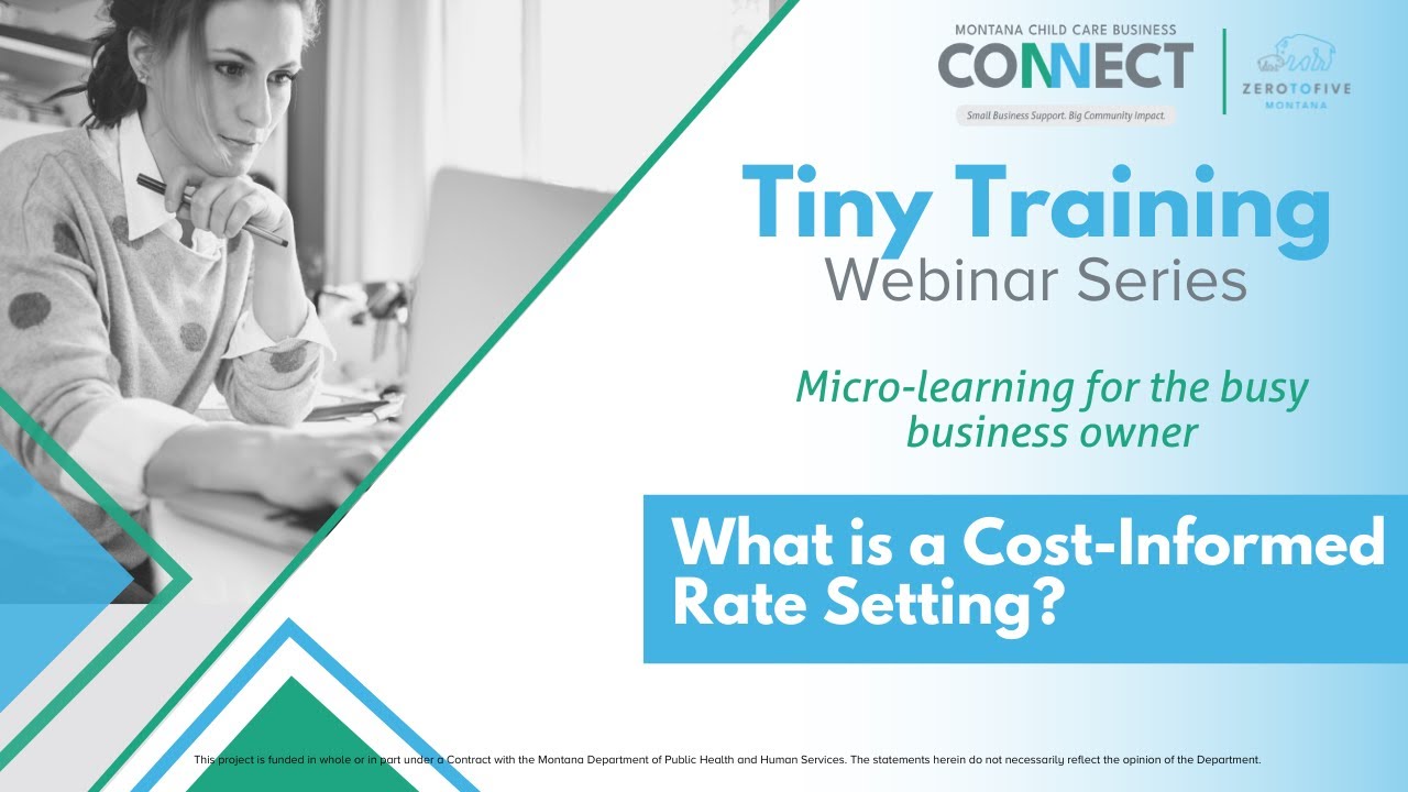 Tiny Training - What is Cost Informed Rate Setting - YouTube