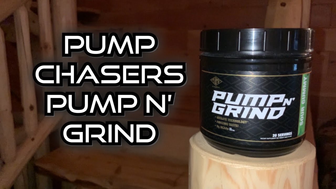 Chris Jones Pump Chasers Pump n’ Grind Pre-Workout REVIEW - YouTube