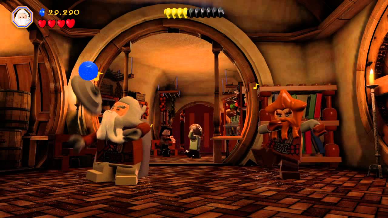 LEGO® The Hobbit PS4 letsplay (6) Bilbo's House - YouTube