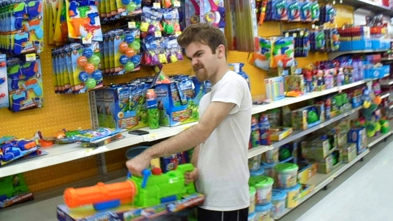 Walmart fun~ Try to get kicked out - YouTube