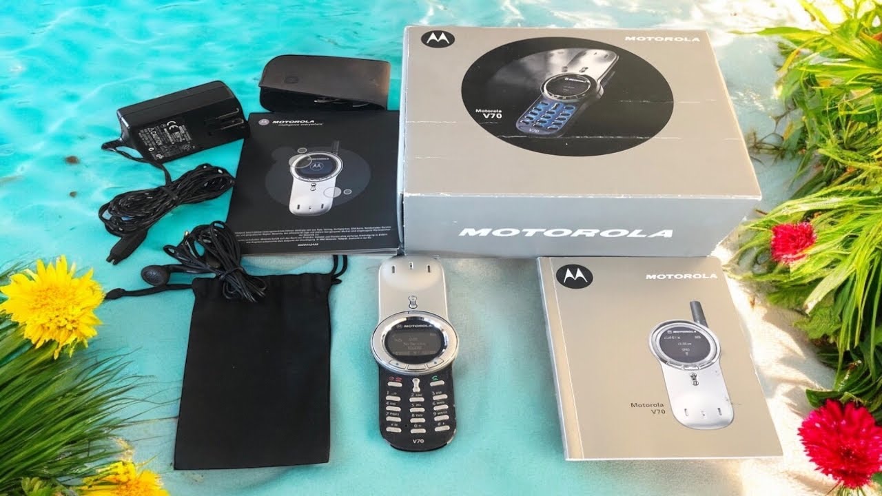 Motorola V70 Released 2002 Unboxing & review | Vintage Mobile Phone Collection - YouTube
