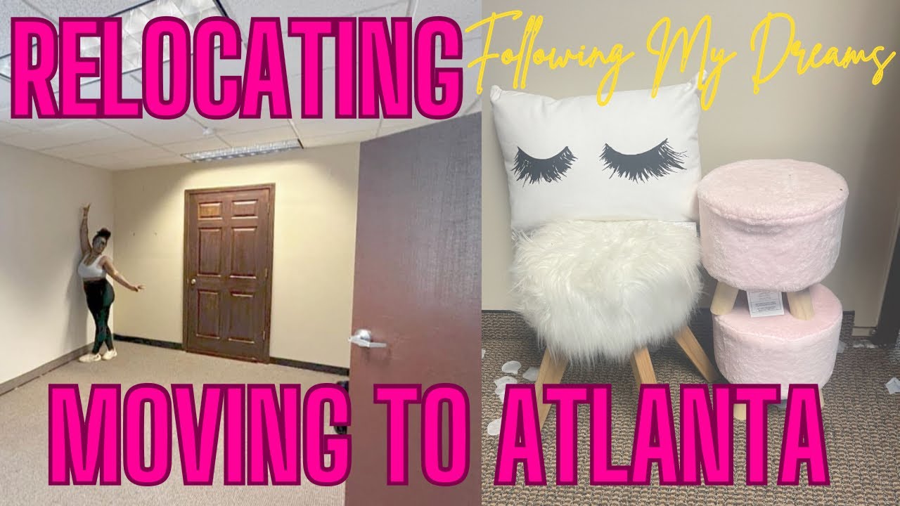 MOVING TO ATLANTA ️Behind the scenes|Cleaning out lash studio🥺 - YouTube