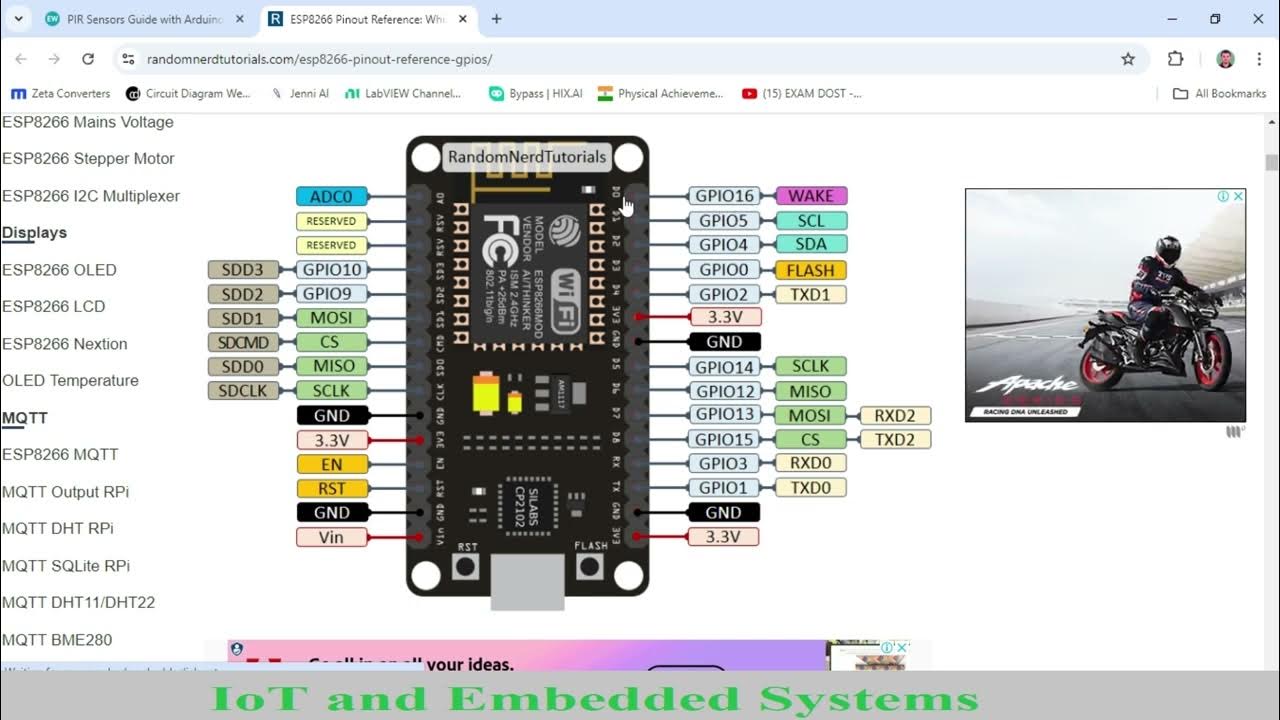 Latest Blynk Experiment ESP 8266 12E (Digital Signal Read) - YouTube