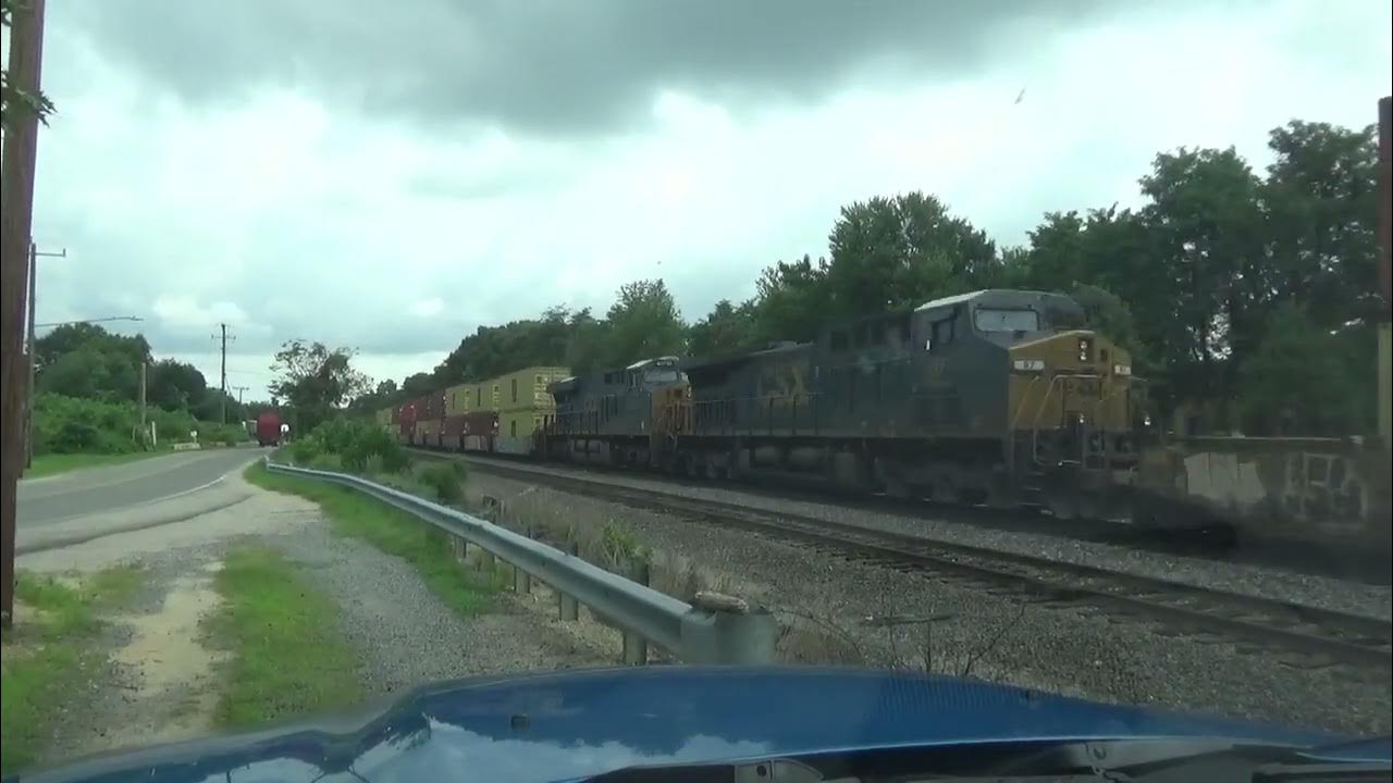 #19047 CSX I135-13 Intermodal train - YouTube
