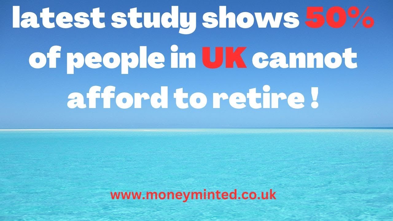50% of people cannot afford to retire - YouTube