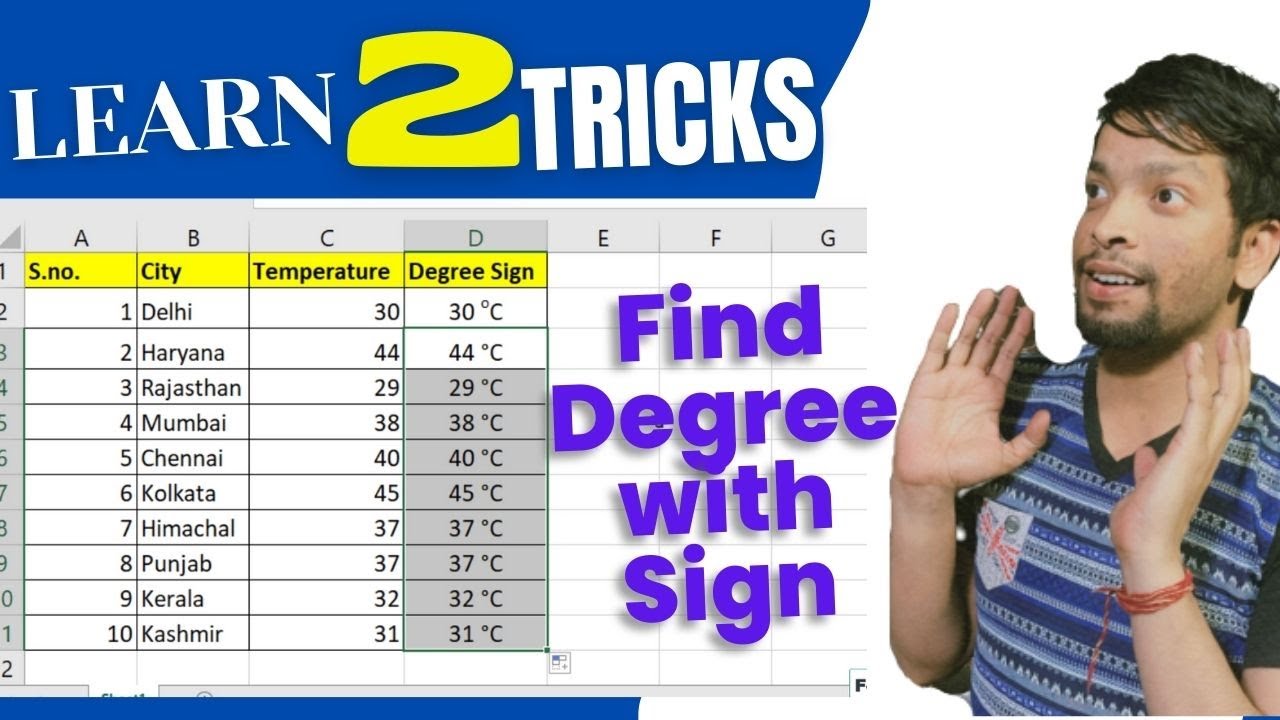 Excel Temprature Function Using Symbol By Char Function In Excel excel-temprature-function-using-symbol-by-char-function-in-excel