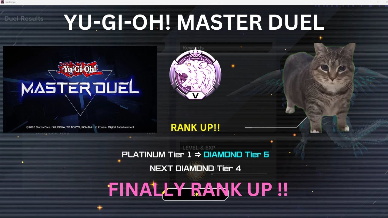 Final Duel at Platinum I, Finally into Diamond V - Yu-Gi-Oh! Master ...