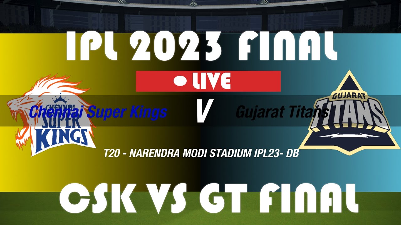 IPL FINAL 23 CSK VS GT🔴 LIVE IPL DREAM 3#ipl #iplfinal #iplfinal23 ...
