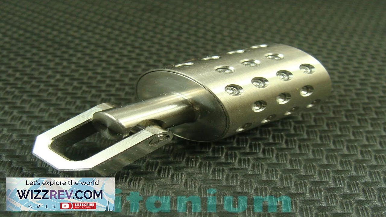 Titanium Outdoor EDC Key chain Waterproof Capsule pill Bottle + D ...