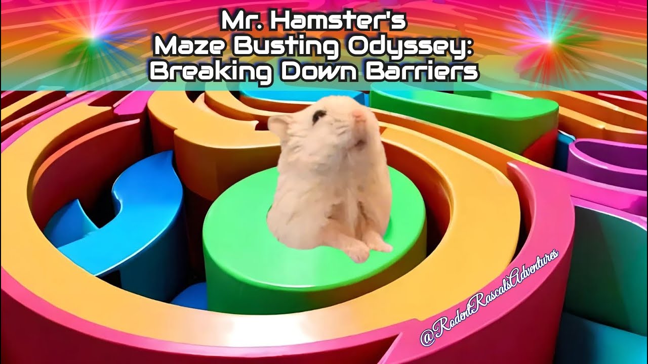 Mr. Hamster's Maze BUSTING Odyssey: Breaking Down Barriers #hamstermaze ...