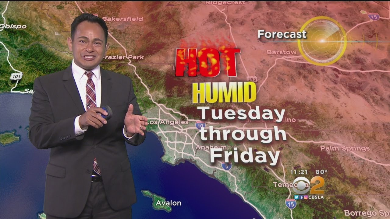 Craig Herrera's Weather Forecast (Aug. 25) - YouTube