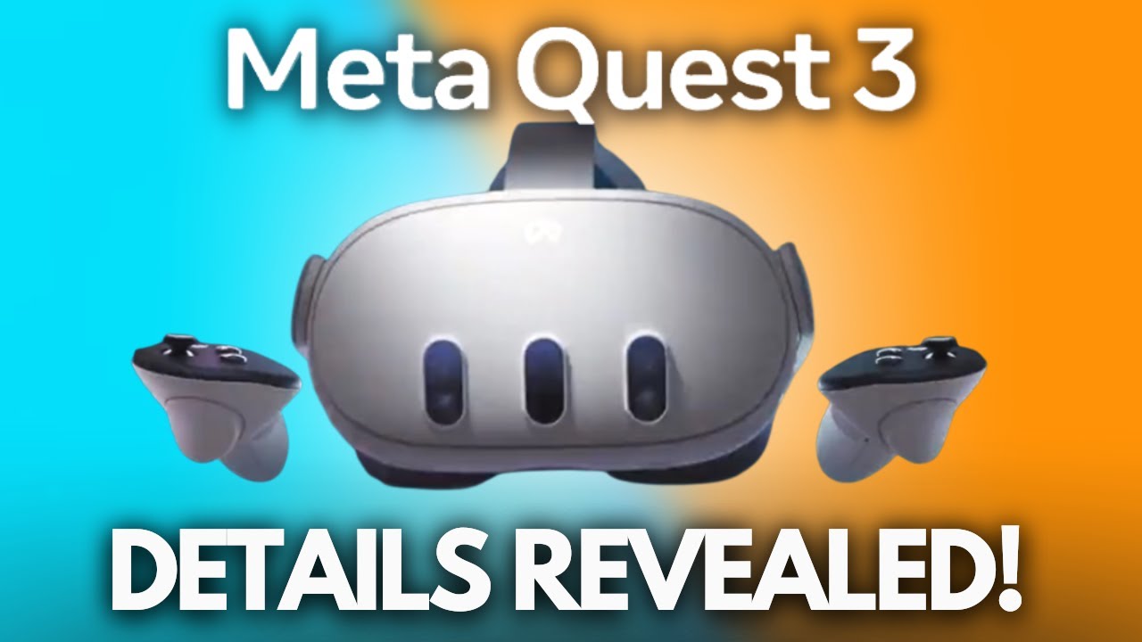 Meta Quest 3 REVEALED! - YouTube