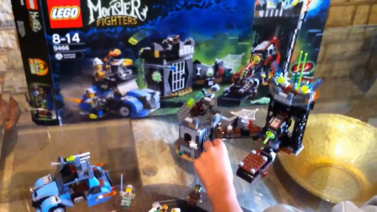 REVIEW - LEGO 9466 MONSTER FIGHTERS QZTOYREVIEWZ - YouTube