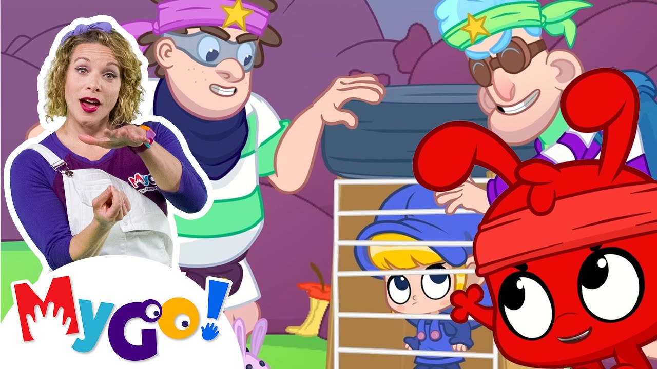 Ninja Morphle | MyGo! Sign Language For Kids | @MorphleTV | ASL - YouTube