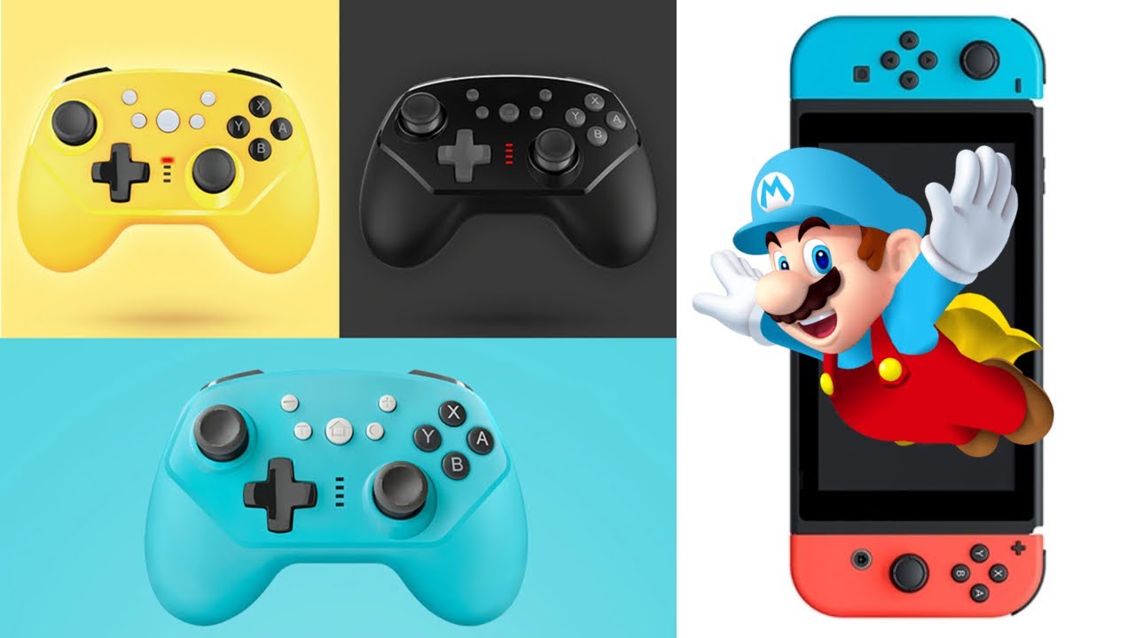 Manette Nintendo Switch Pro - YouTube