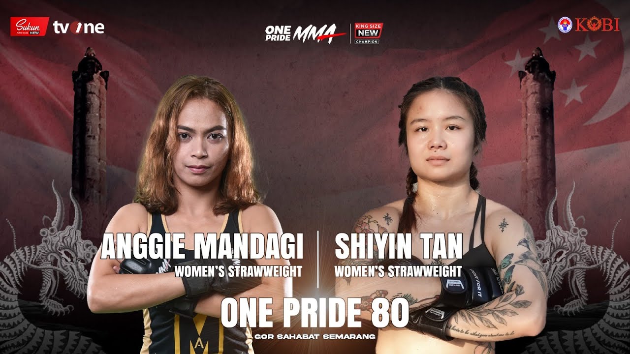 ANGGIE MANDAGI VS SHI YIN TAN | FULL FIGHT ONE PRIDE MMA 80 KING SIZE ...