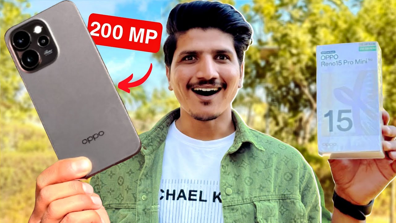 Oppo Reno 15 Pro Mini Unboxing & First Look | 200MP Camera | Mini Phone ...
