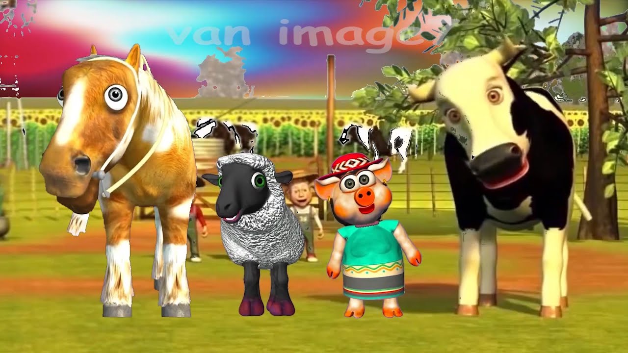 La Vaca Lola, La Chancha, El Caballo Percheron y La Oveja Disfrutando ...