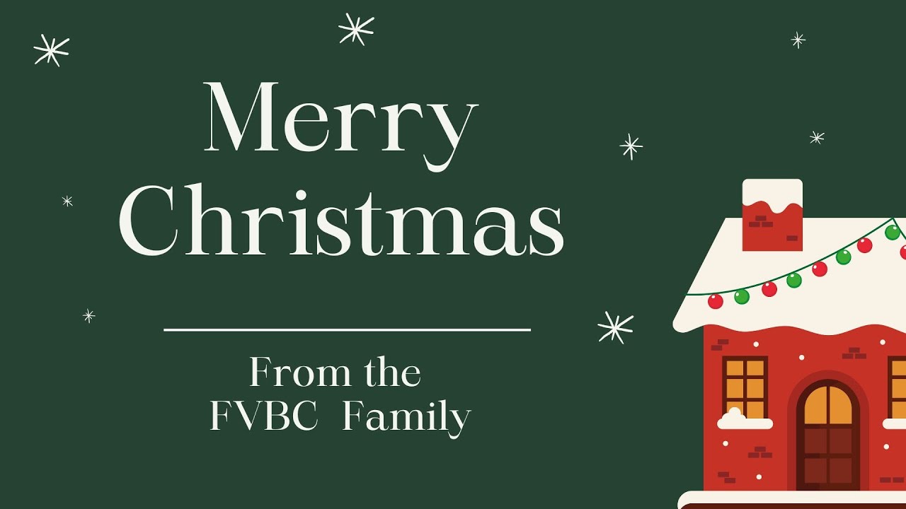 FVBC Christmas Eve Service (12/24/2024) - YouTube