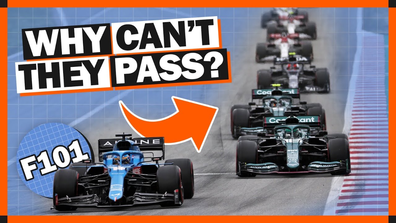 Why Can t F1 Cars Overtake In A DRS Train YouTube