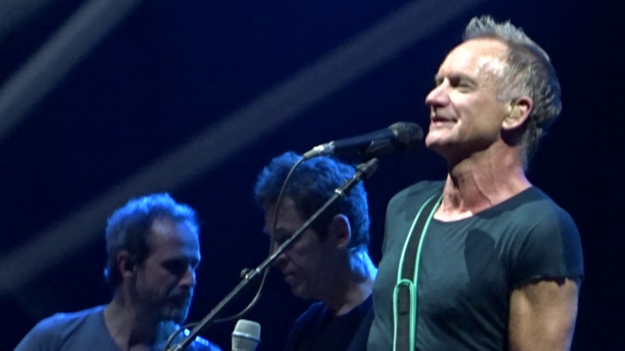 STING - Walking On The Moon - Paris 2019 - YouTube