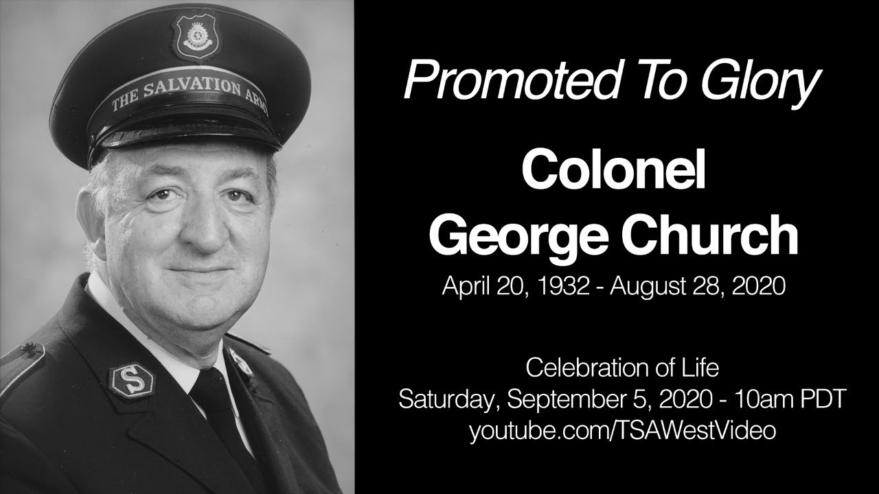 Colonel George Church - Celebration of Life - YouTube